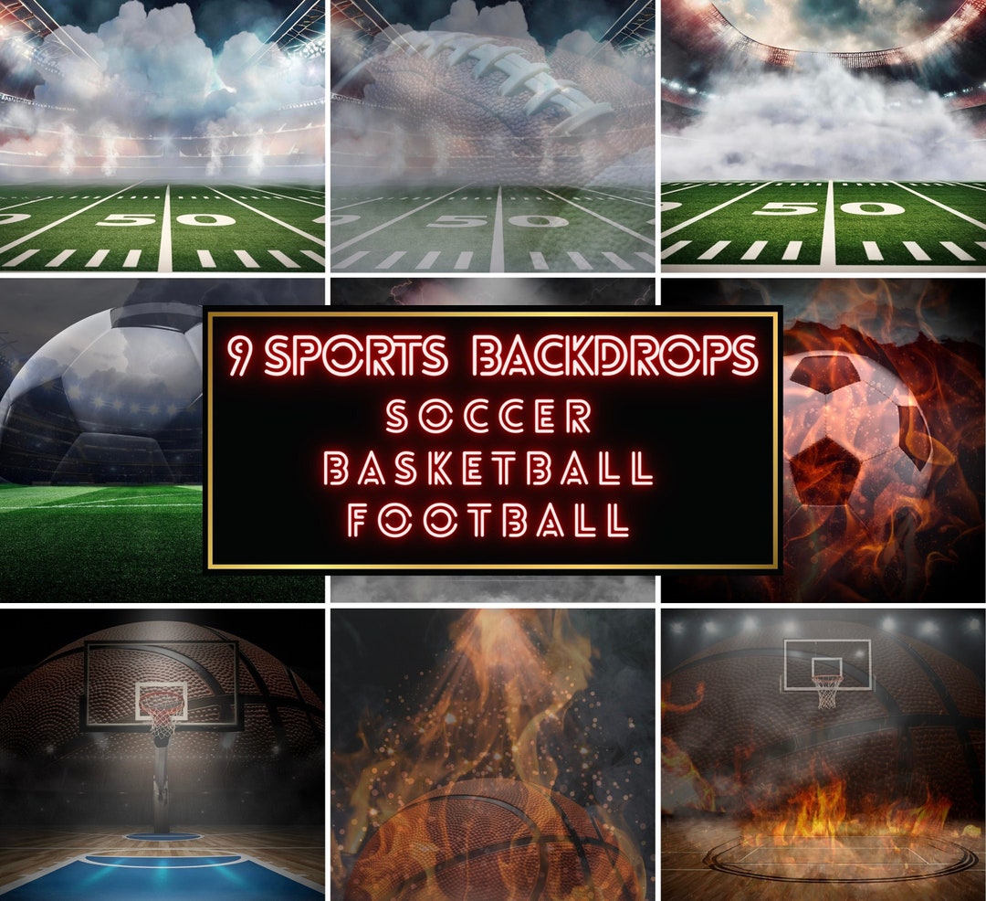 Basketball, Football, Soccer Backdrops - Basketball Background ...