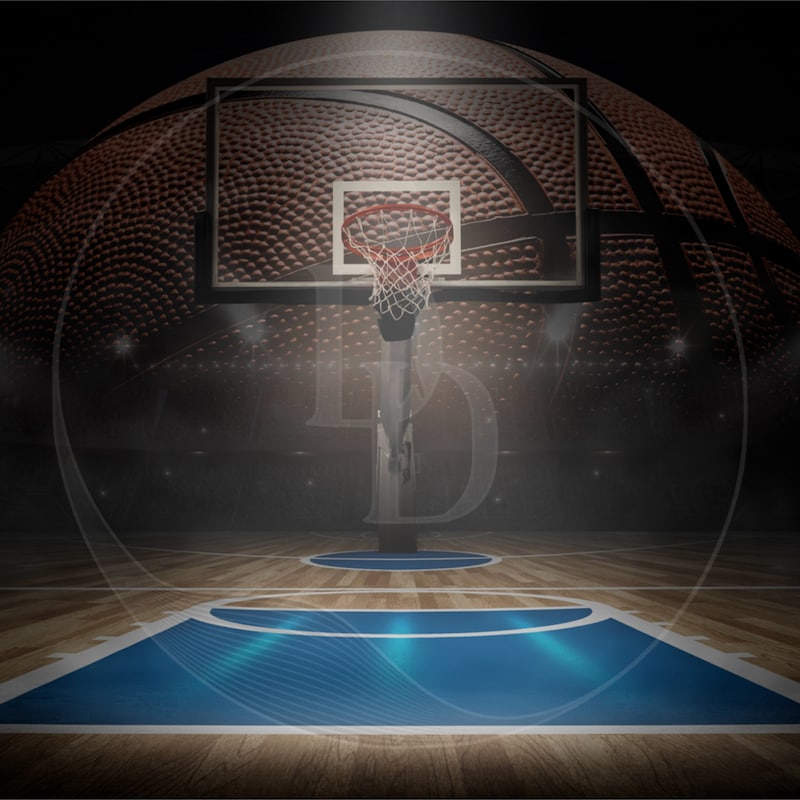 Basketball Backdrop - Etsy