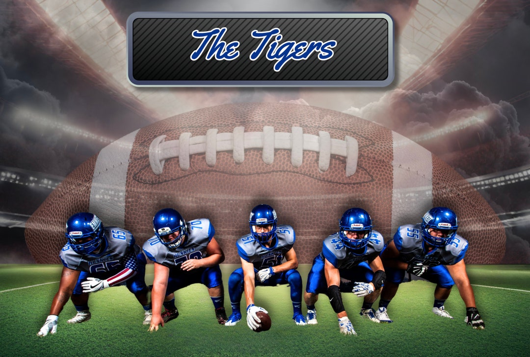 Football Field, Football Banner Backdrop, Team Photo Backdrop PNG ...