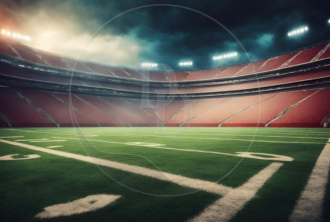 Football Stadium Backdrop PNG, Football Field Wall Art, Wallpaper, Clip ...
