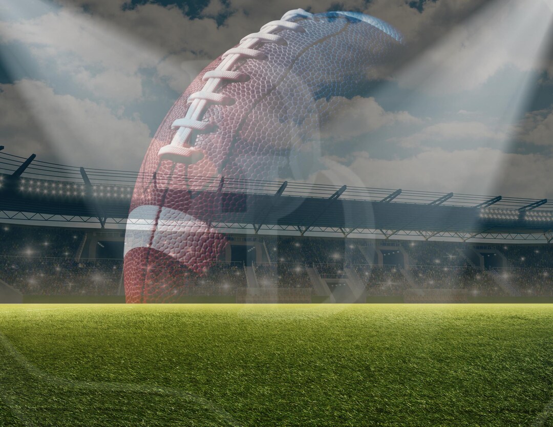 Football Stadium Digital Backdrop: Sports Photography Design (PNG) - Etsy