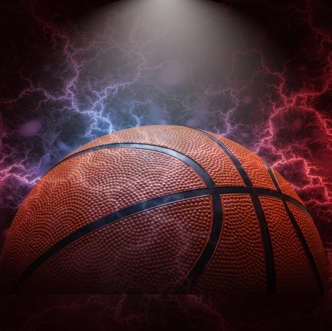 Basketball Photography Backdrop: Sports Photo Design (digital Download ...