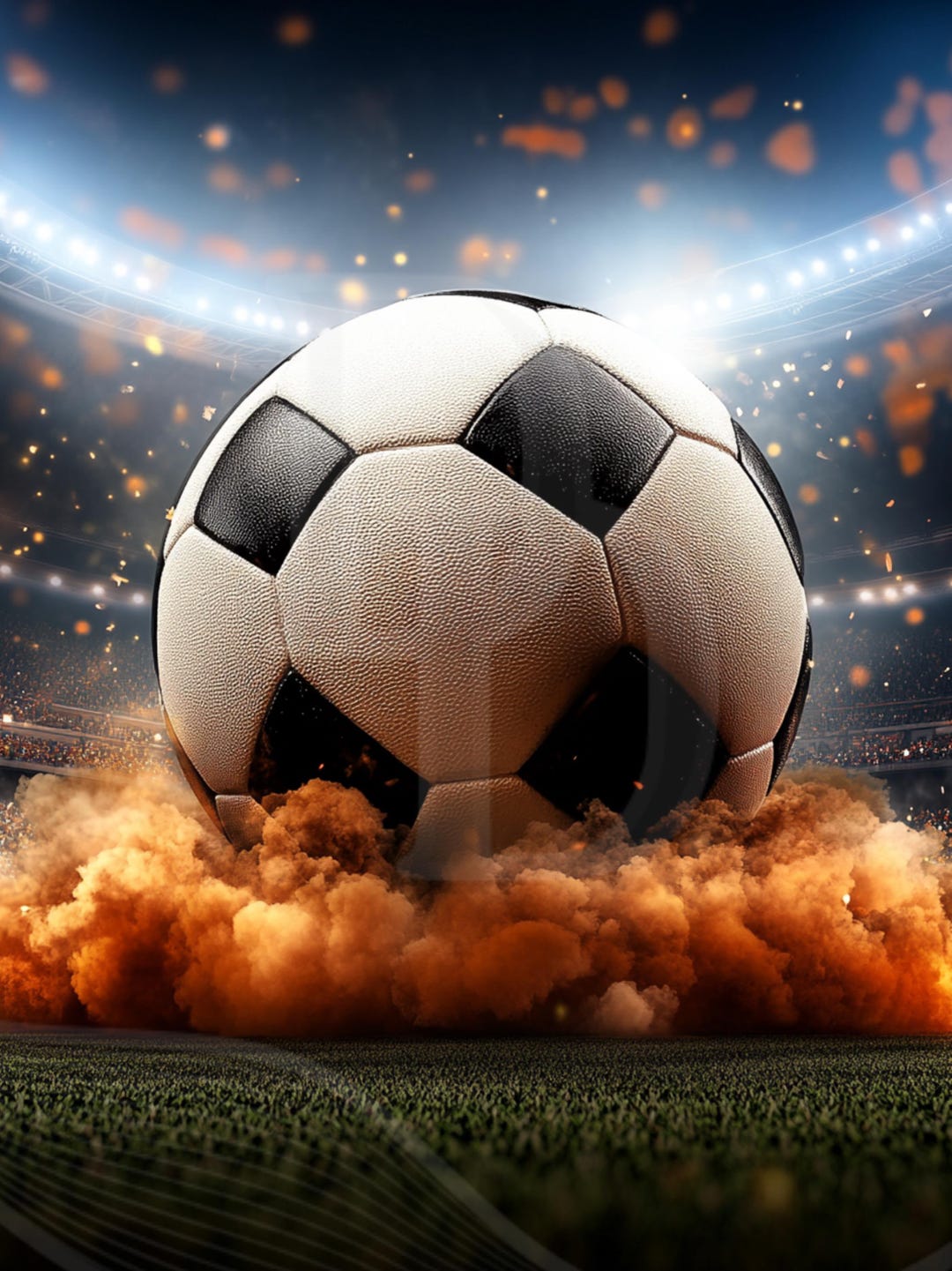 High-resolution Soccer Poster: Canva & Photoshop Design (digital ...