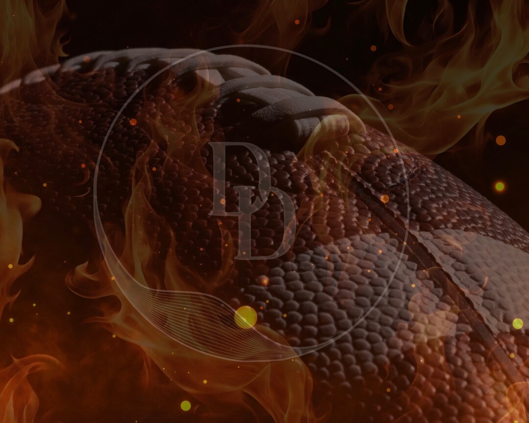 Fiery Football Field Backdrop: Tumbler Sublimation Image (digital ...