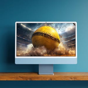 Softball Digital Backdrop PNG – Sports Photography Background for ...