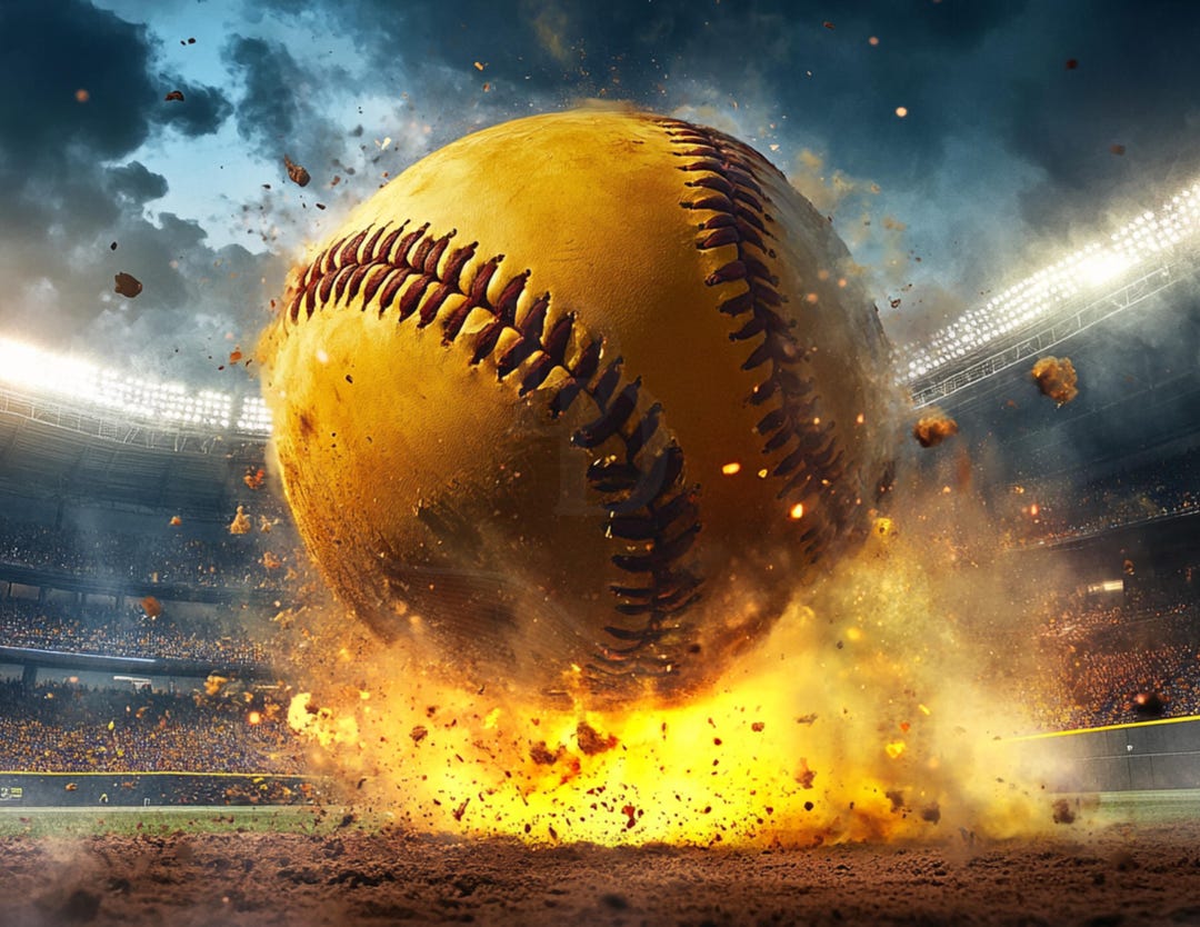 Softball Digital Backdrop – Sports Photography Background Design for ...