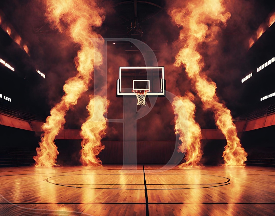 Basketball Court Digital Backdrop - Photography | Basketball PNG ...