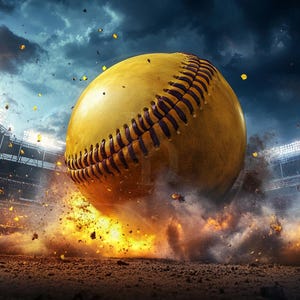 Softball Field Photography Backdrop: Sports Photo PNG (digital ...