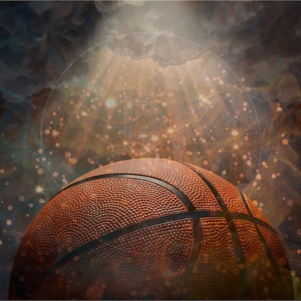 Basketball Backdrop - Etsy