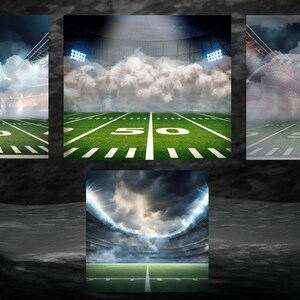4 Football Backdrops - Photography | Football Background | Photoshop ...