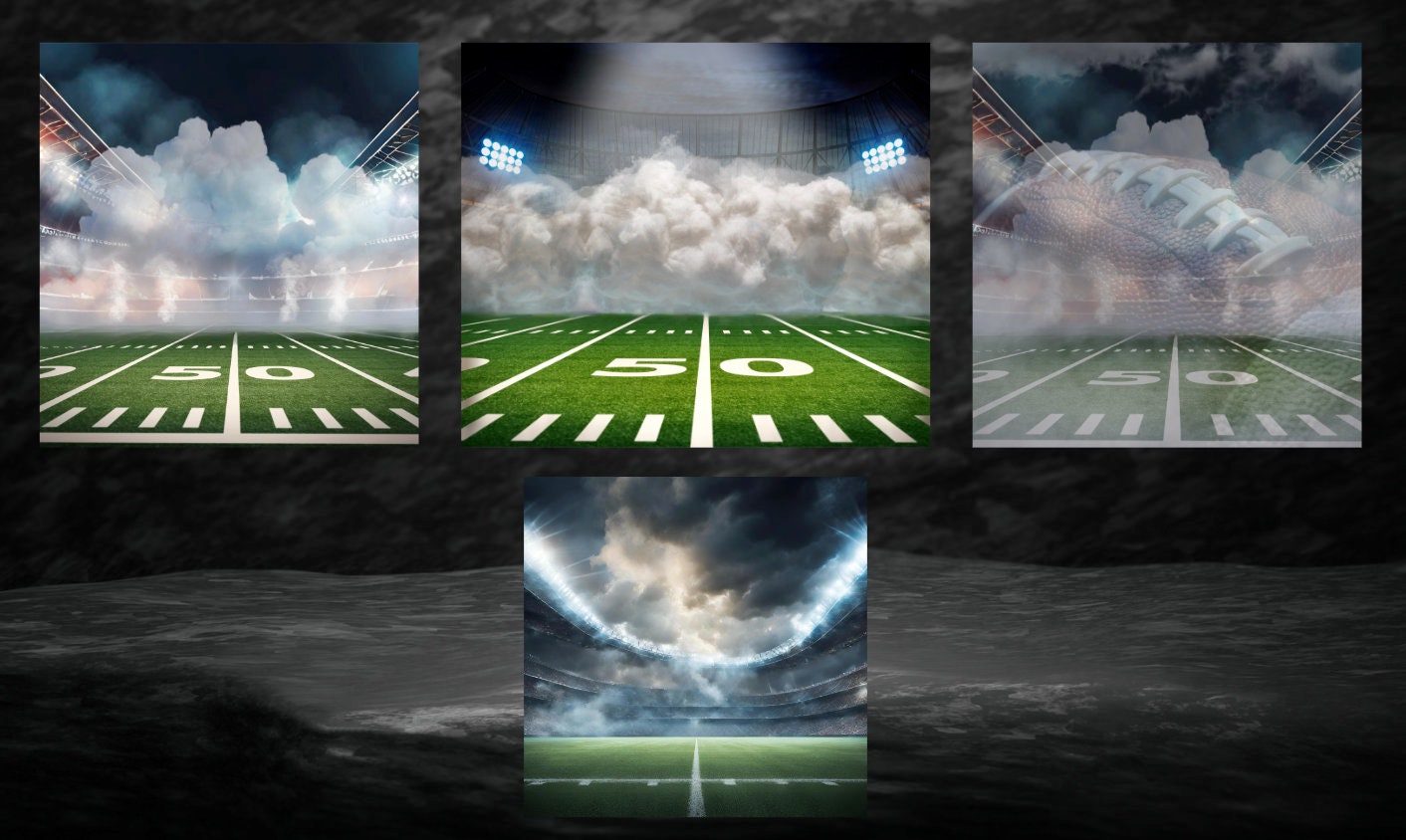 4 Football Backdrops Photography Football Background Photoshop ...