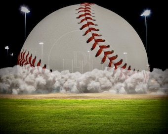 Baseball Backdrop Design PNG Photography Baseball Background Photoshop Backdrop Sports Photo ...