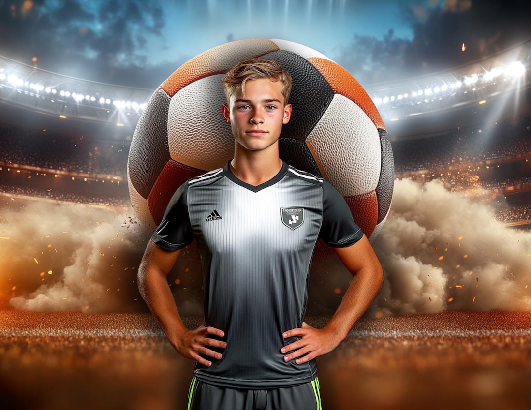High Resolution Soccer Backdrop: Ai-designed Digital Download - Etsy