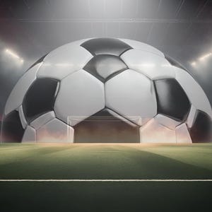 Soccer Photo Backdrop: Sports Photography Template (ai Digital) - Etsy