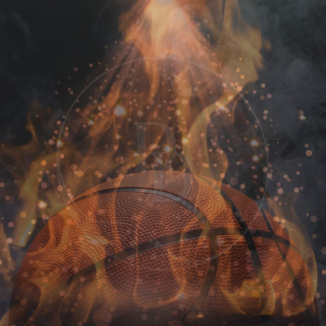 Basketball Flame Backdrop - Photography | Basketball Background ...