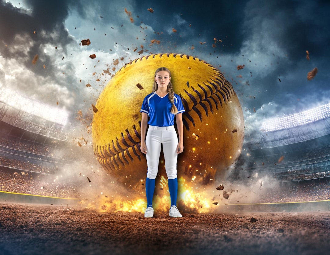 Softball Background PNG - Photography Backdrop | Softball Backdrop ...