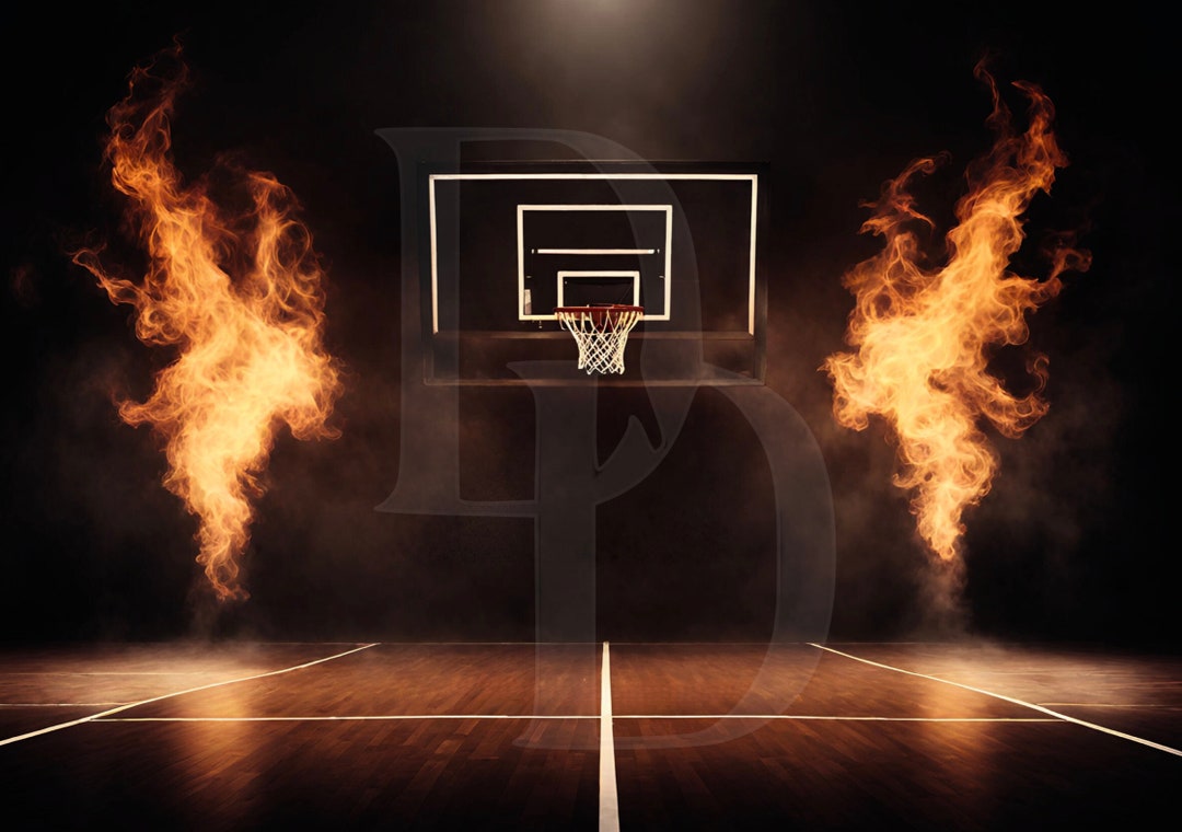 Basketball Court Digital Backdrop - Photography | Basketball PNG ...