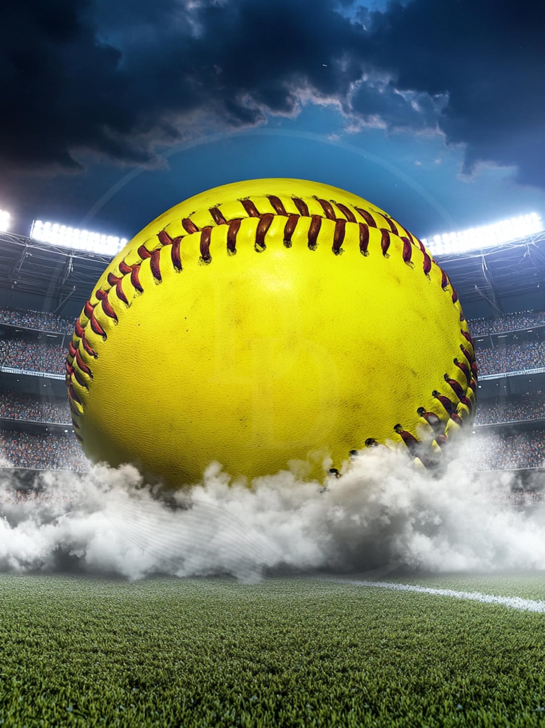 Softball POSTER PNG - Photography Backdrop | Softball Backdrop Design ...