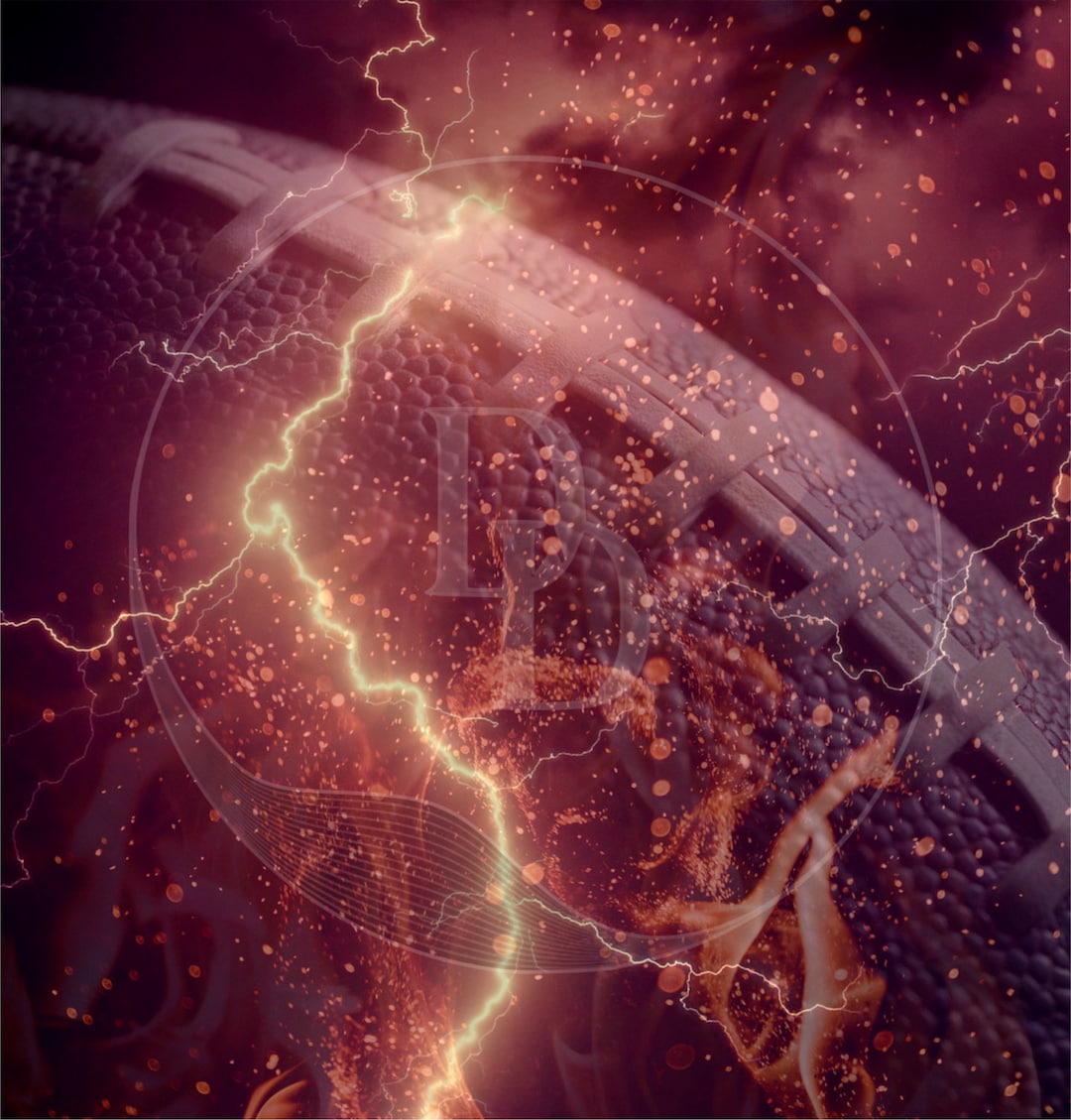 Football Field Lightning Tumbler Design: Sports Photo (digital Download ...