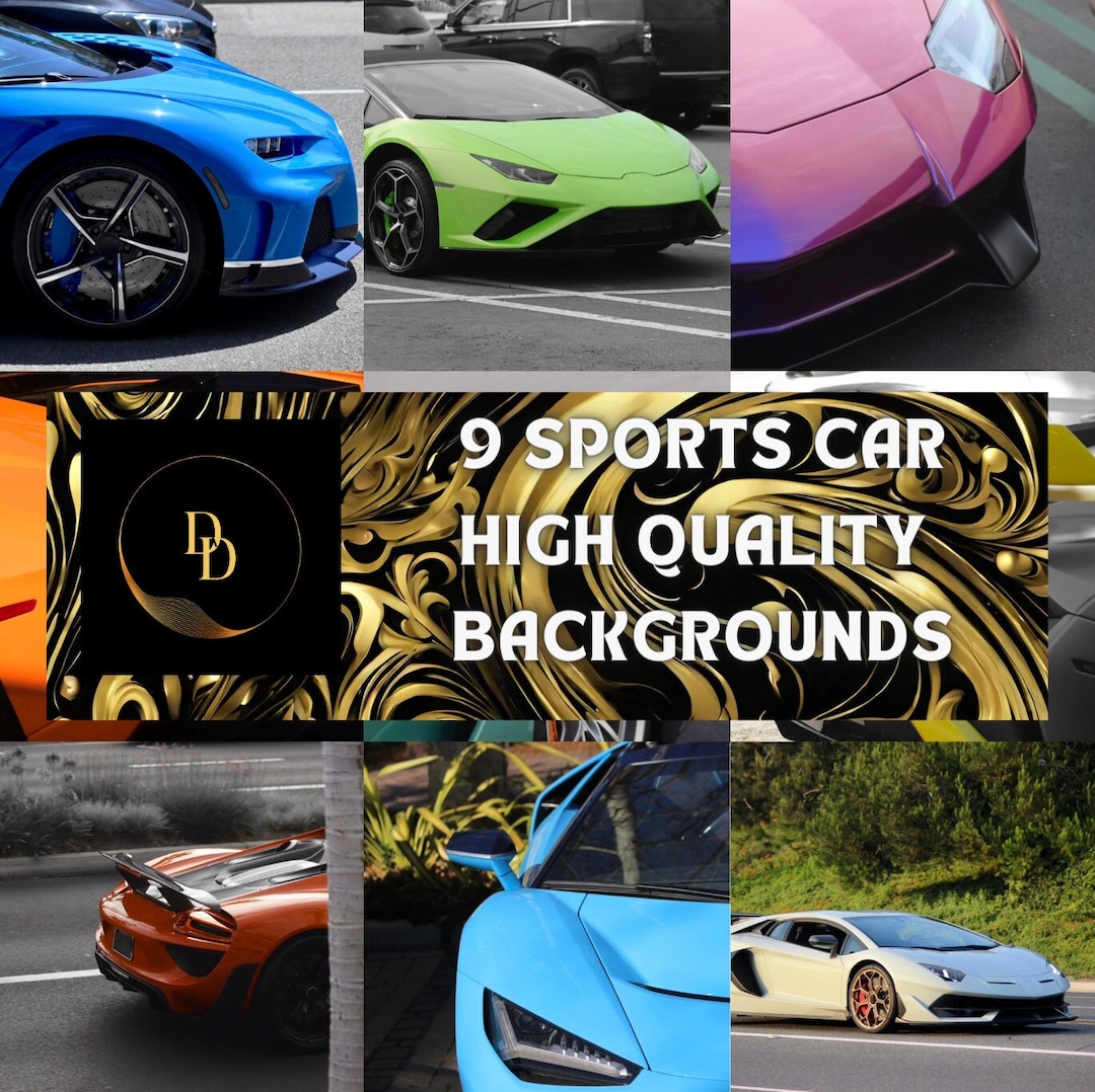Sports Car Backgrounds, Sports Car Wall Art Design, Supercar Backdrop ...
