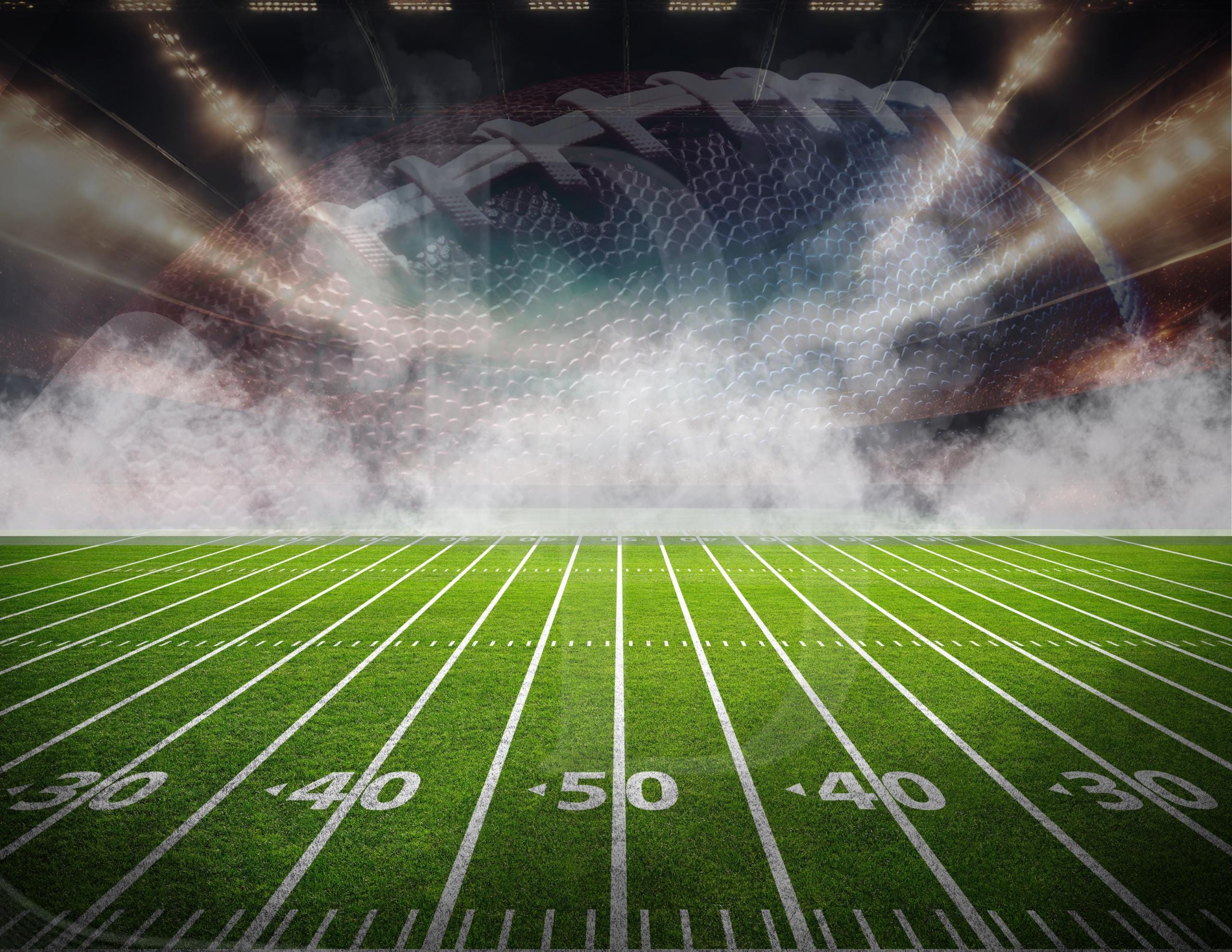 Football Field Digital Backdrop: Athlete & Team Photo Edits (photoshop ...