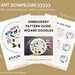 Wizard Magic Doodles Embroidery Pattern, Beginning Pattern With Step by ...