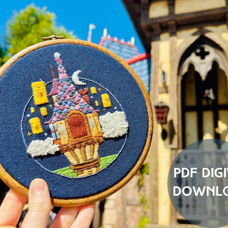 Rapunzel Embroidery Design - Etsy