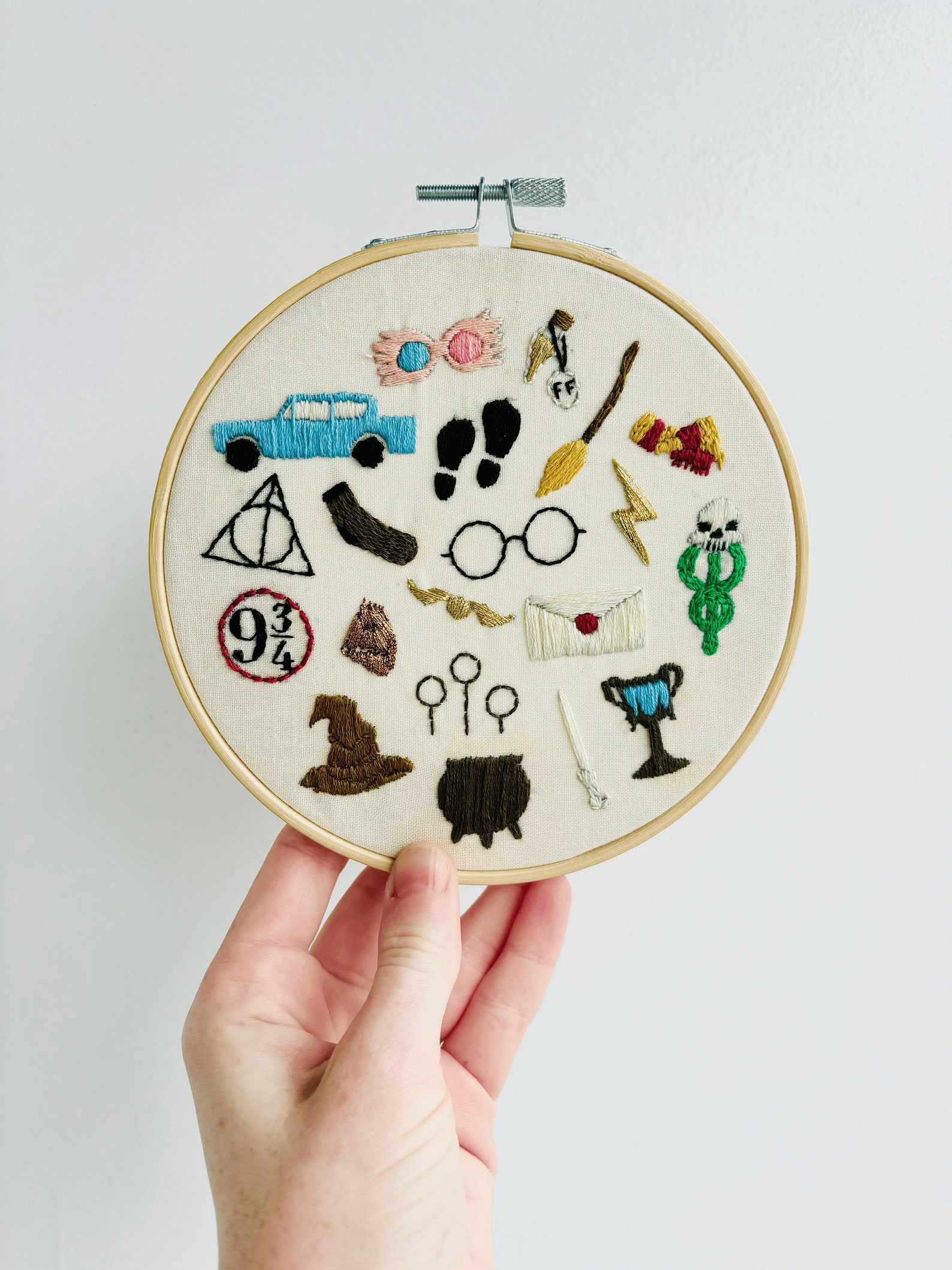 Wizard Magic Doodles Embroidery Pattern, Beginning Pattern With Step by ...