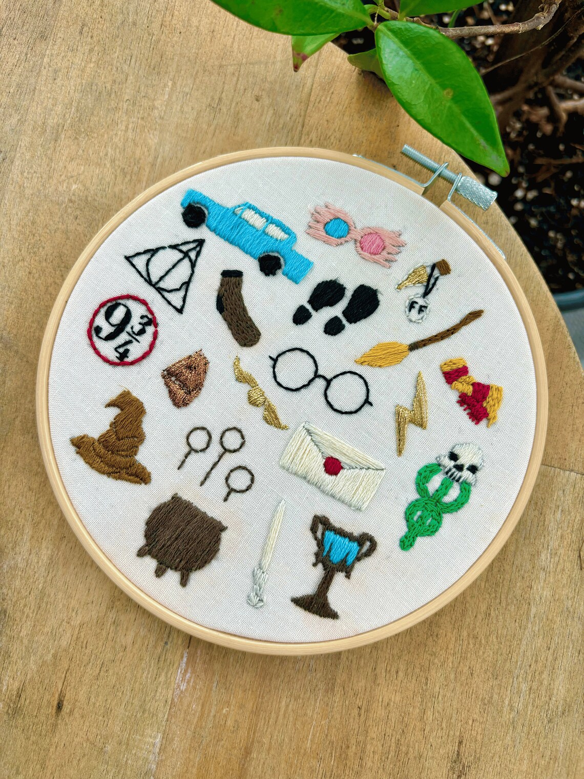 Wizard Magic Doodles Embroidery Pattern, Beginning Pattern With Step by ...