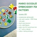 Super Mario Doodles Embroidery Pattern Beginning Pattern With - Etsy