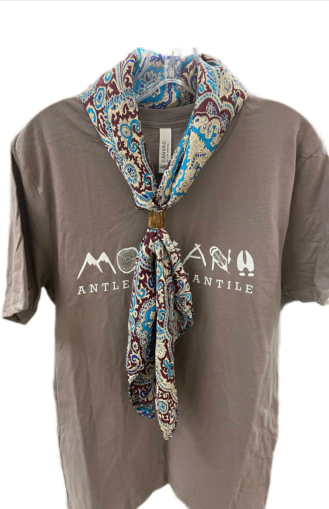 Cowboy Scarf Slides Western Wild Rag Buckle Scarf Slide - Classic ...