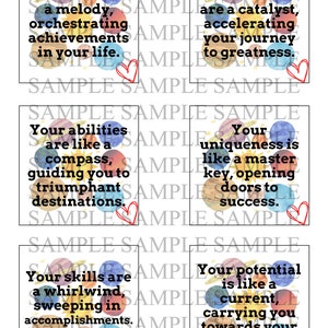 Printable Compliment Sticky Notes Encourage Husband - Etsy