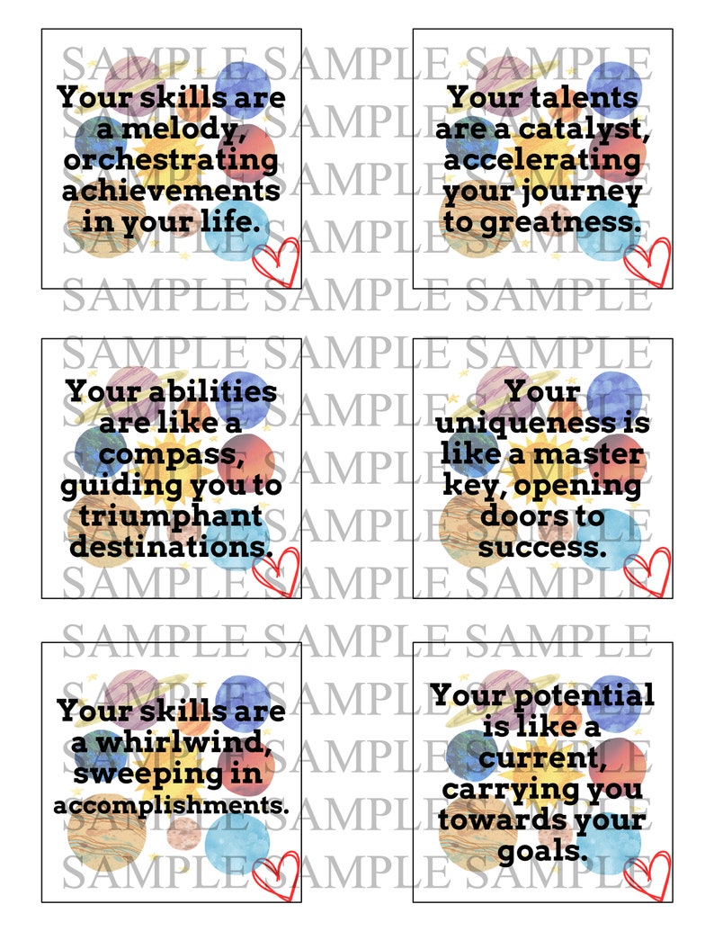 Printable Compliment Sticky Notes, Encourage Husband, Boyfriend Love ...