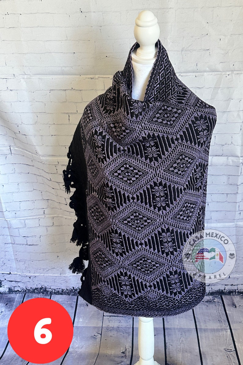Rebozo Mexicano Tejido, Handmade Woven Wrap, Shawl Wrap Rebozo ...