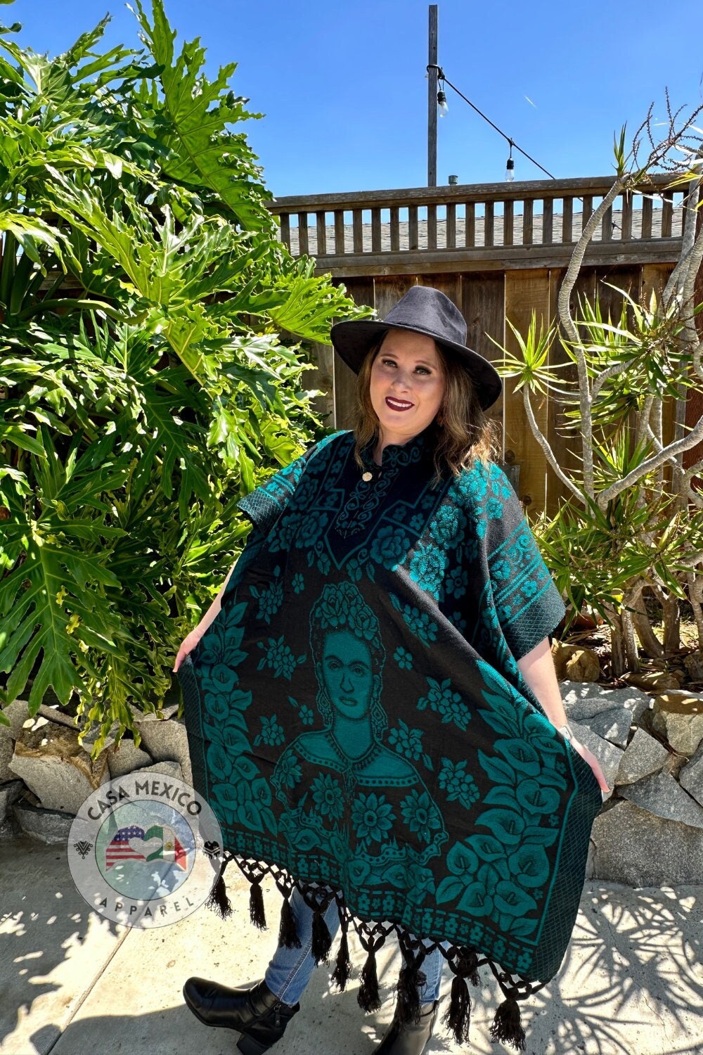 Gaban for Women, Poncho Mexicano, Mexican Gaban, Shawl Wrap ...