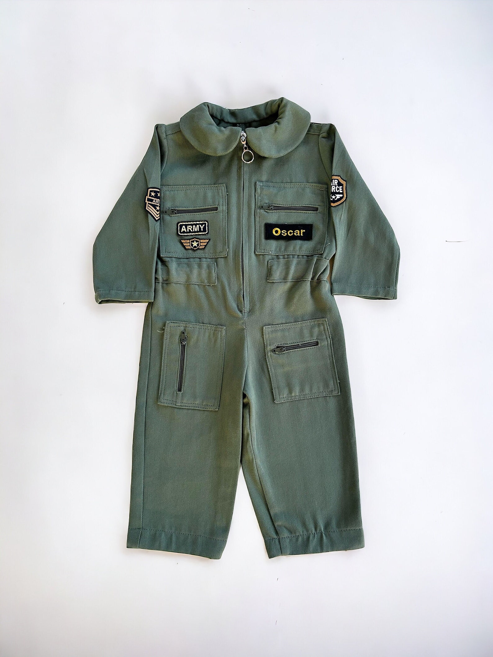 Personalized Custom Name Kids Aviator Costume Toddler Kids Birthday ...