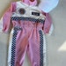 Personalized Baby Girl Toddler Pink Racer Jumpsuit Kids Baby Racer ...