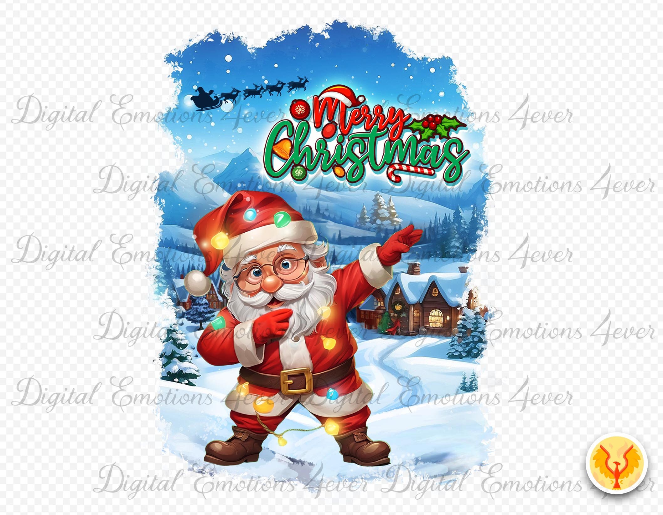 SANTA DABBING Dance Png, Christmas Png, Santa Claus Png, Santa Claus ...