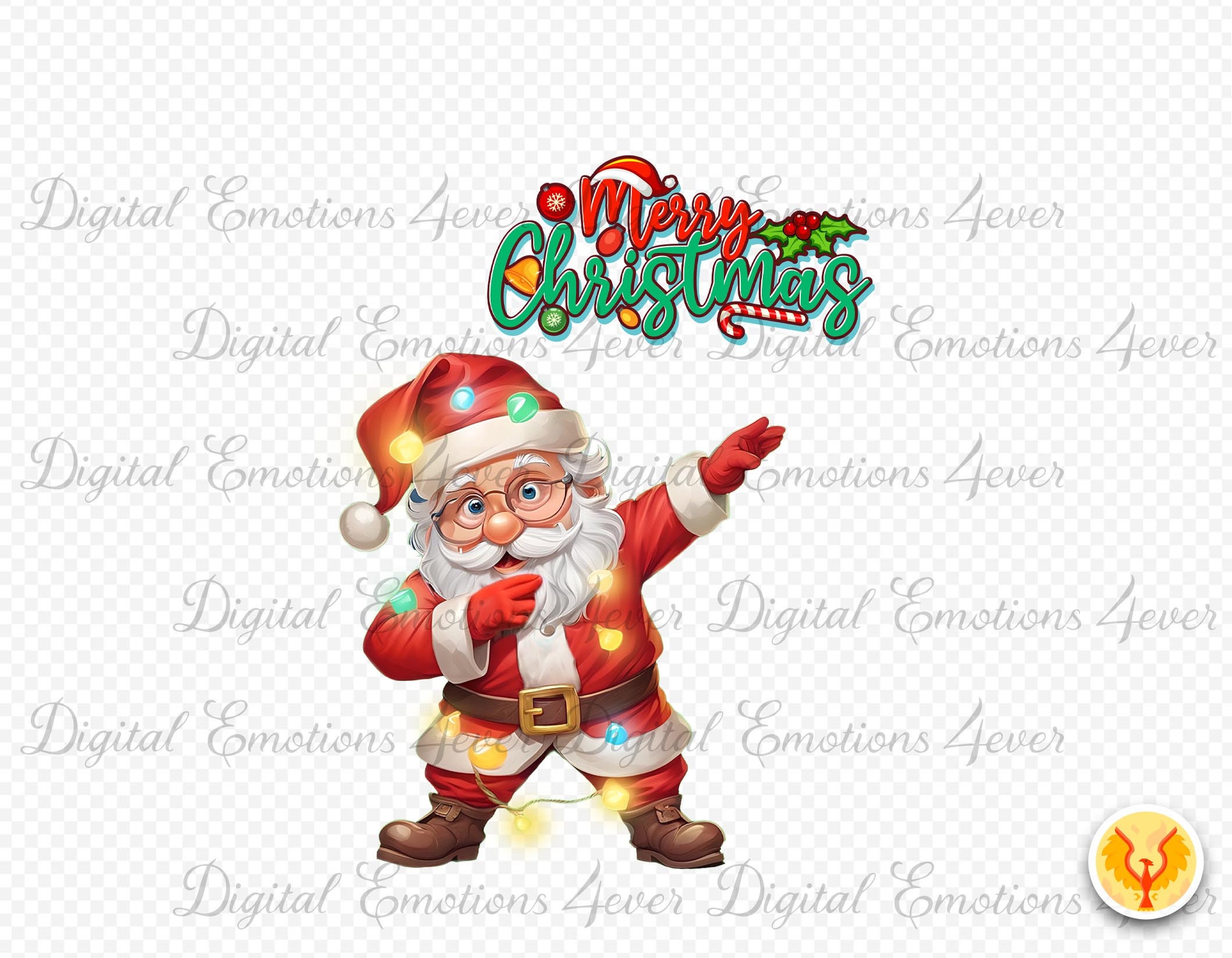 SANTA DABBING Dance Png, Christmas Png, Santa Claus Png, Santa Claus ...