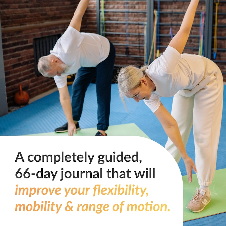 Stretching Sidekick Journal: 66 Daily Routines (digital PDF) - Etsy