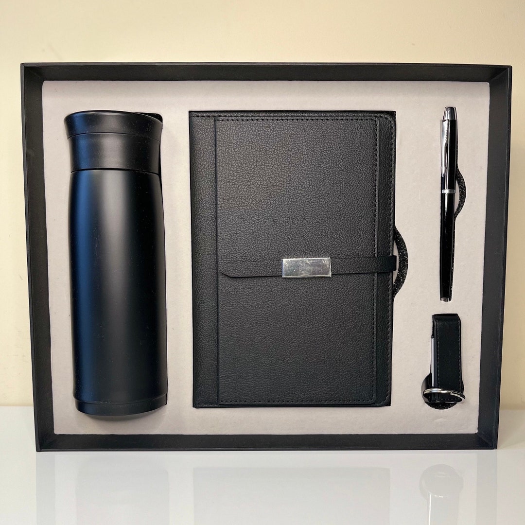 Men’s Office Stationary Gift Set, Personalizable Gifts for Men, Company ...