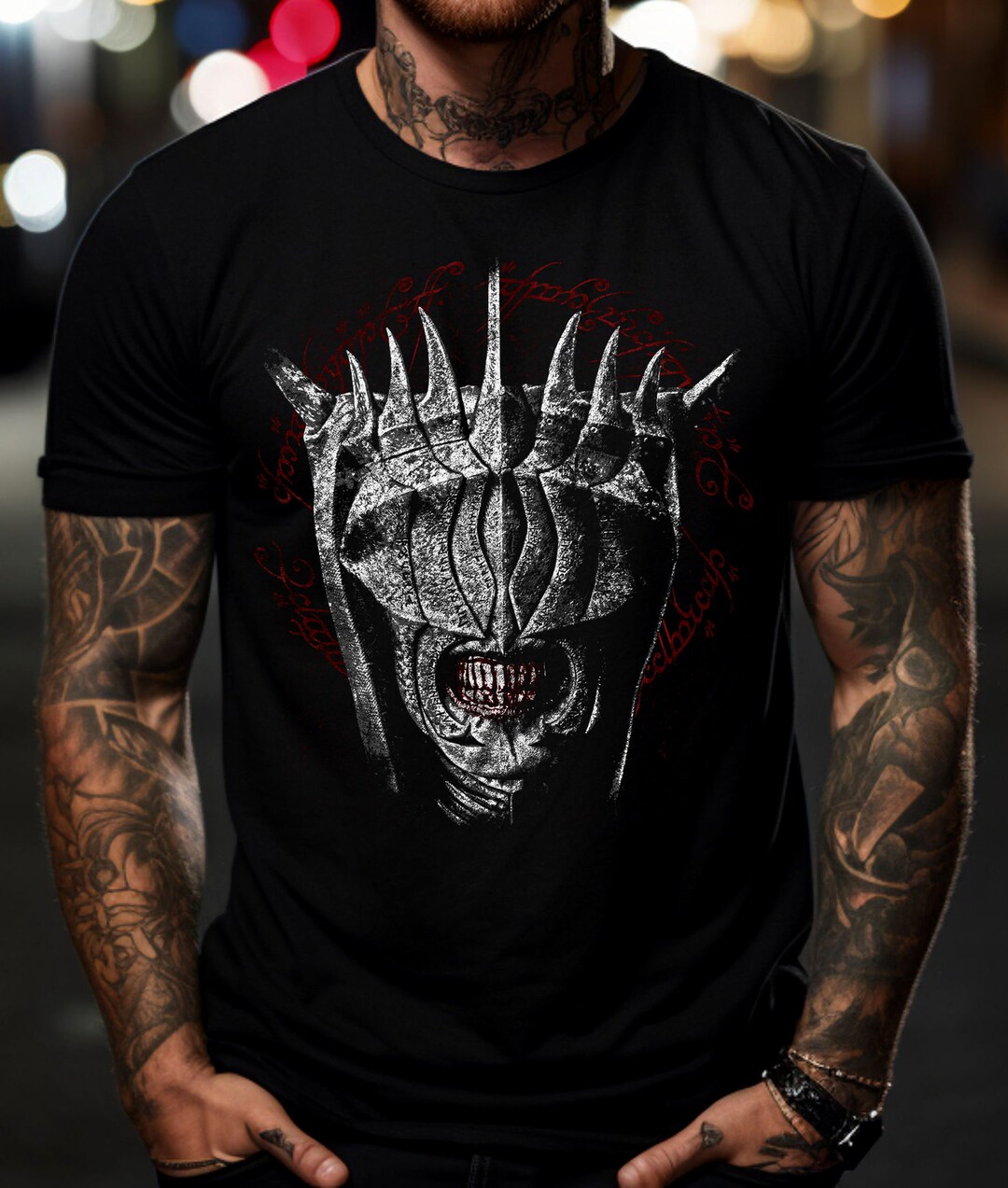 Lord of the Rings Shirt, Mouth of Sauron T Shirt, Mordor Tee, Dark Lord ...