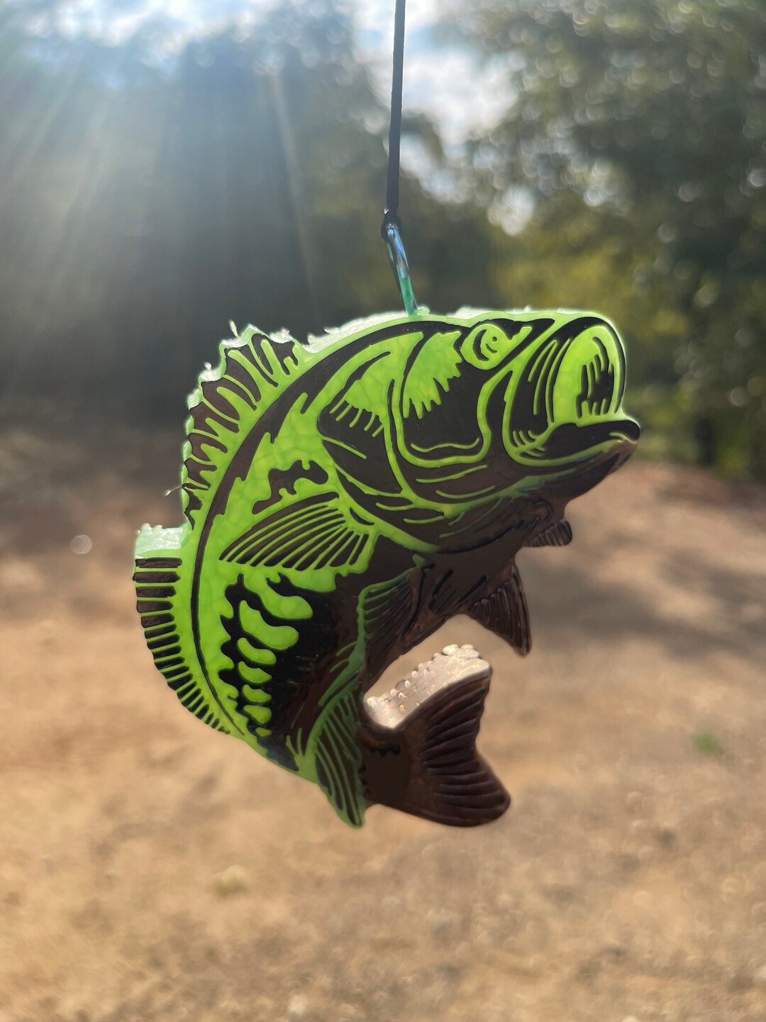 Bass Fish Freshie, Freshy, Fishing Car Freshie - Etsy