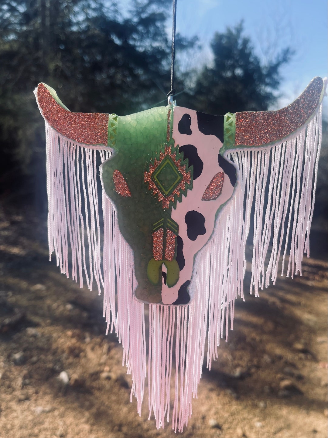 Bull Freshie, Bull Skull Freshie, Aztec Bull Skull, Car Scent, Car Air ...