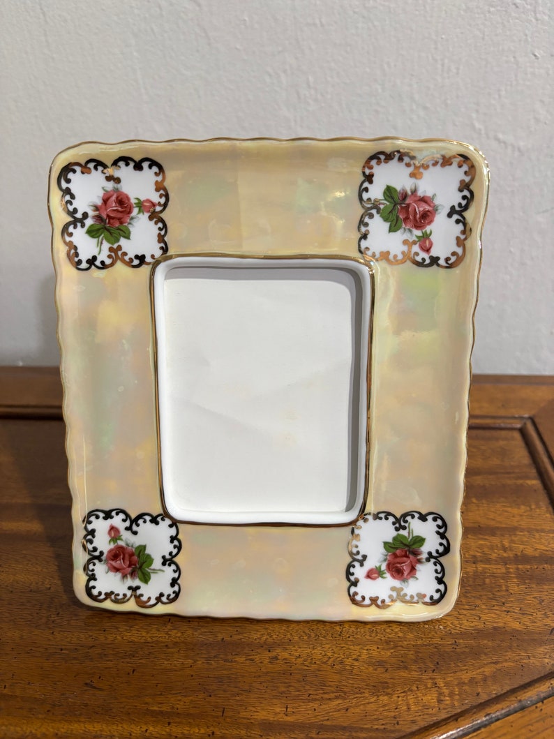 Vintage Victorian Porcelain Picture Frame 7 by 5 - Etsy