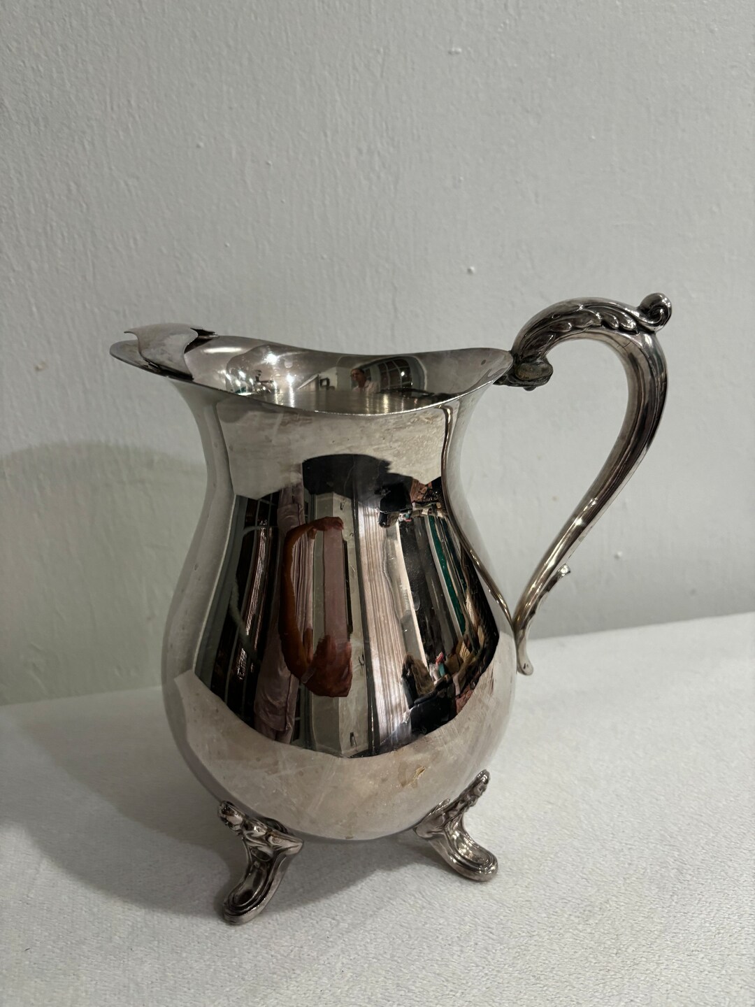 Vintage Towle Silverplate Pitcher With Ice Guard. Holds 8 Cups - Etsy