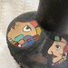 Vintage Hand Painted Aztec Pottery Vase 11 Inches Tall - Etsy