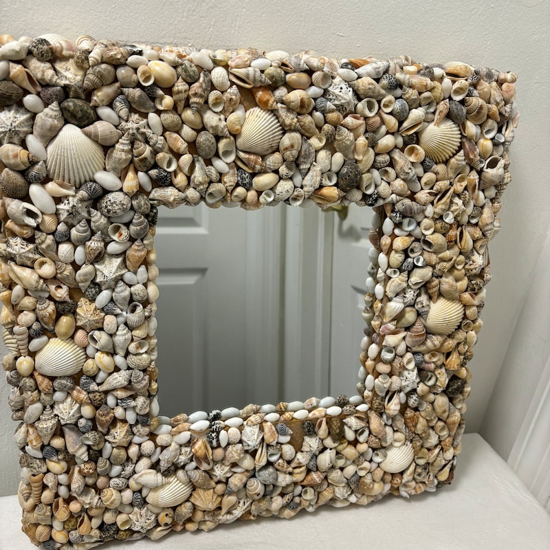 Sea Shell Mirror - Etsy