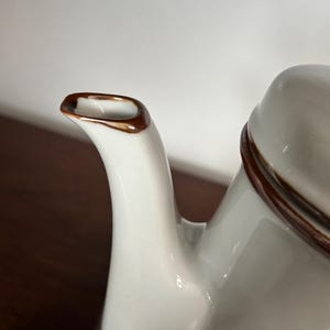 Vintage MCM Stoneware Pottery Teapot Set. Holds 5 Cups - Etsy