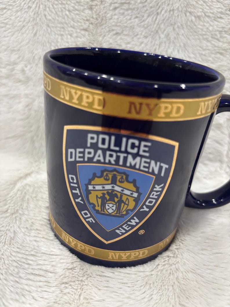 NYPD New York City Police Department Licensed Mug - Etsy